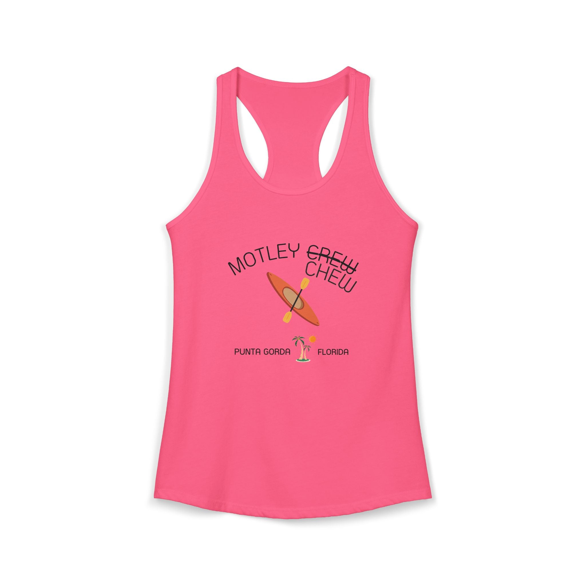 Motley Chew Crew - Women's Ideal Racerback Tank – Swanky Unicorn